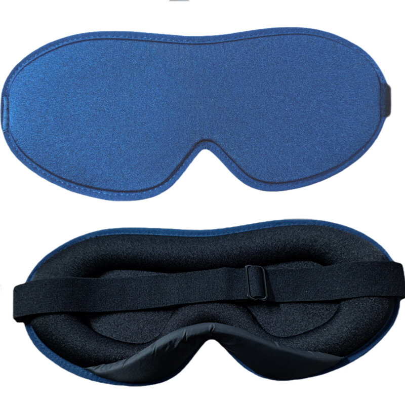 3D маска для глаз в наличии, офисная, для студентов, путешествий, сна, светоизолирующая маска для глаз, лайкра, медленное восстановление, пена с эффектом памяти, маска для сна