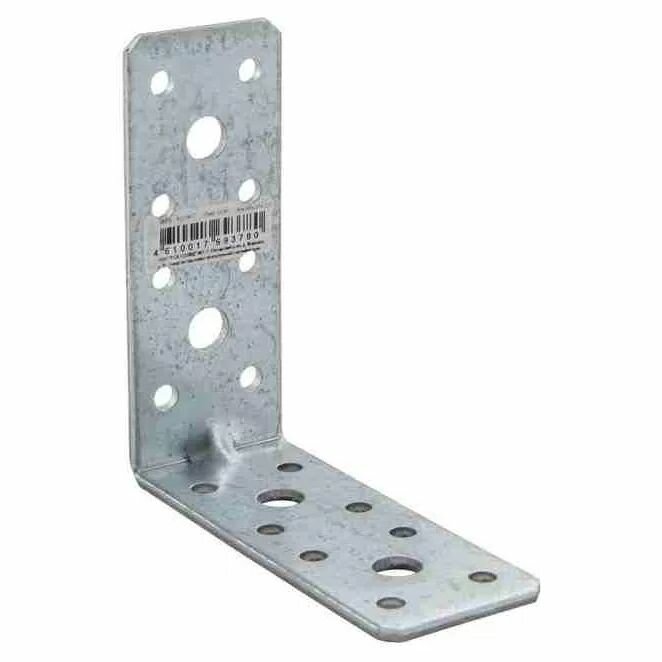 Уголок усиленный 90х90х35х2 мм, оцинкованный (20шт)