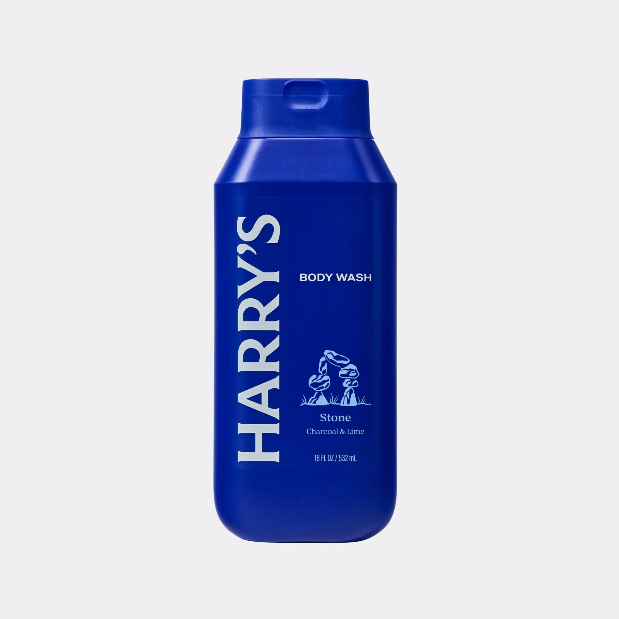 Harry's, Body Wash, Гель для душа для мужчин, аромат Stone: древесный уголь и лайм, 532 мл