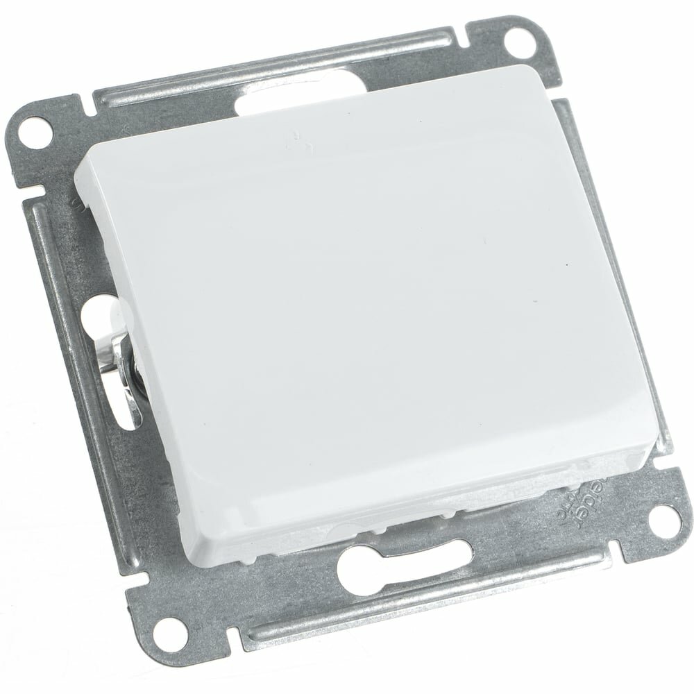 Одноклавишный переключатель Systeme Electric GLOSSA