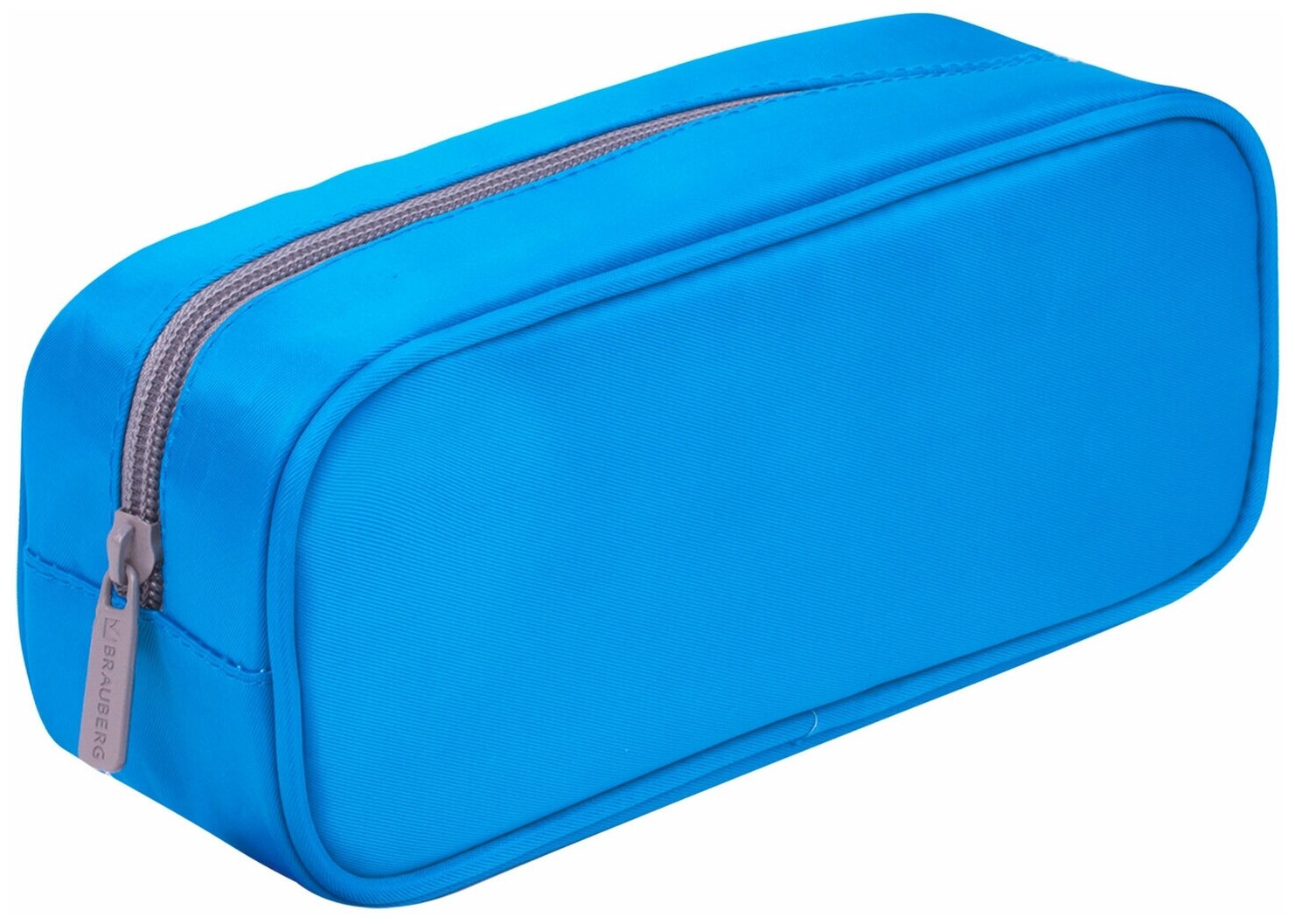 Пенал-косметичка BRAUBERG, мягкий, "KING SIZE BLUE", 20х8х9 см, 229018
