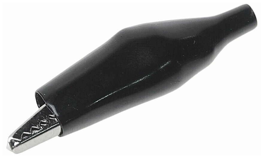 Зажим "крокодил" 50 мм (черный) вымпел