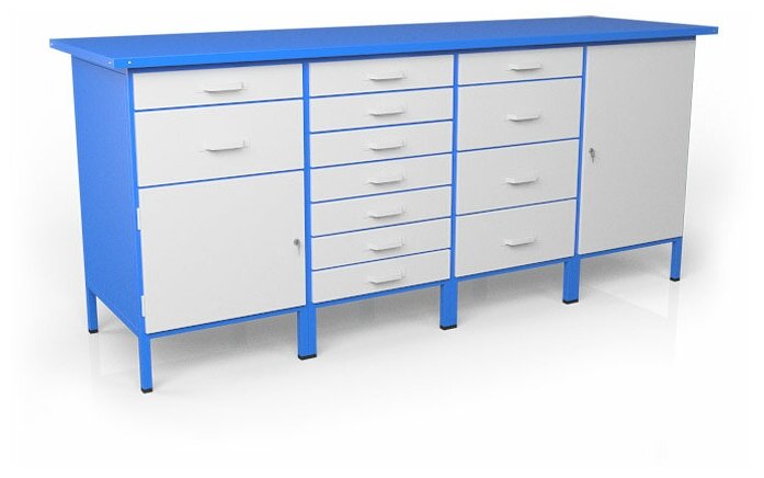 Верстак слесарный ВСТ-21/3741 сварной