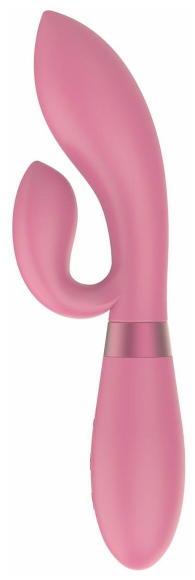 Вибратор-кролик Indeep Juna, розовый