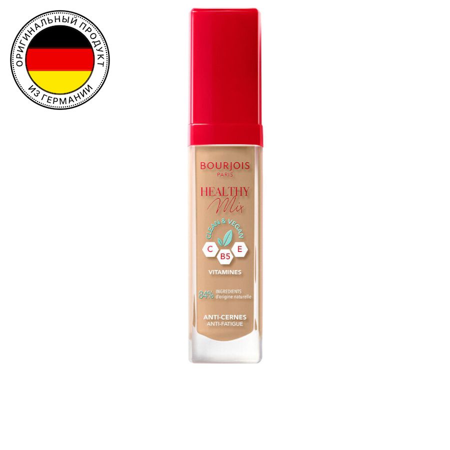 Bourjois Тональный крем HEALTHY MIX concealer vitamins #53-golden beige 6 мл, Nº 53-golden beige