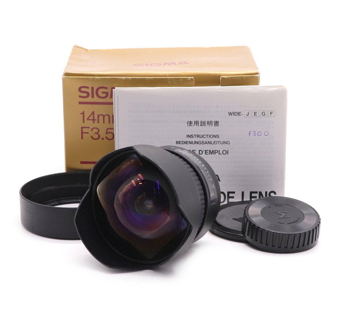 Объектив Sigma AF 14mm f/3.5 для Minolta A в упаковке