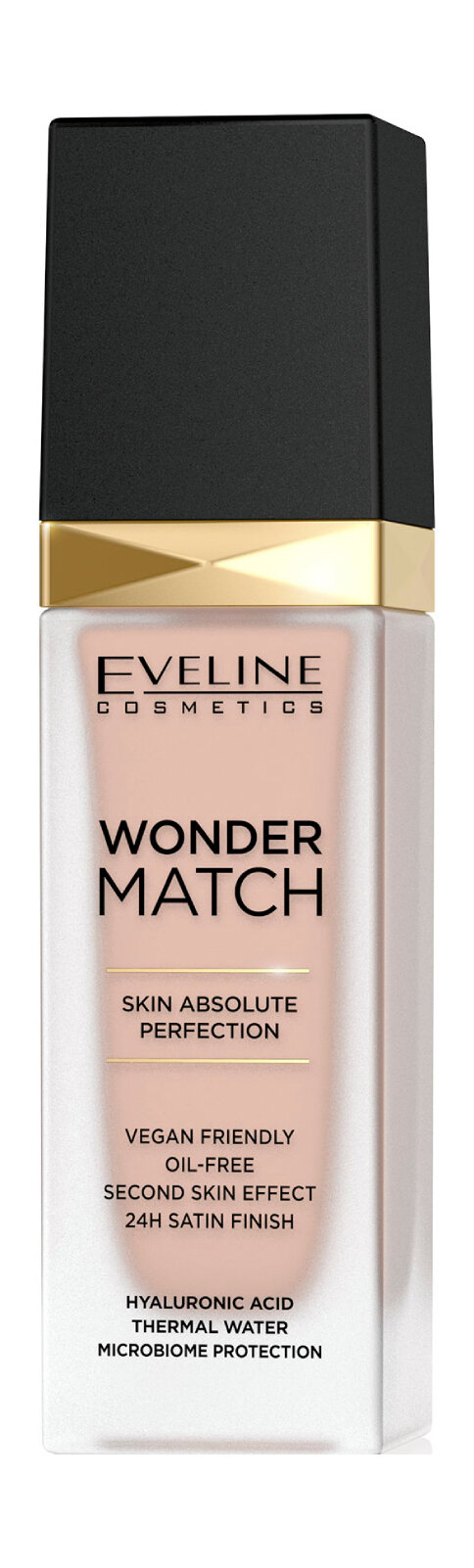 EVELINE Тональная основа Wonder Match адаптирующаяся, 30 мл, 25 Light Beige