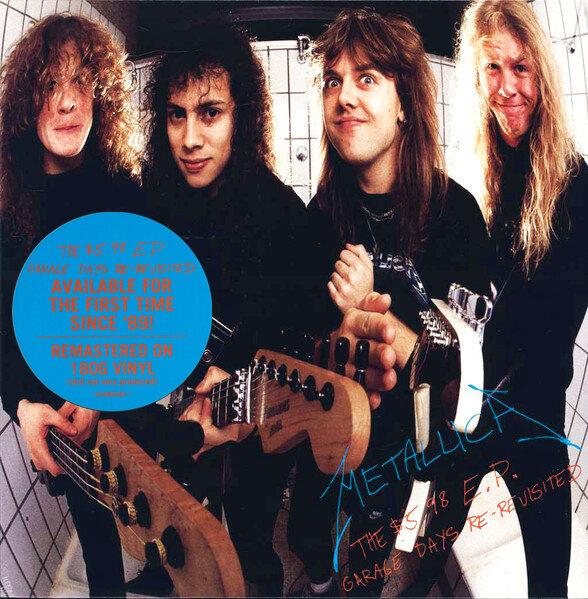 Виниловая пластинка Metallica - "The $5.98 E.P. - Garage Days Re-Revisited" (Blackened)