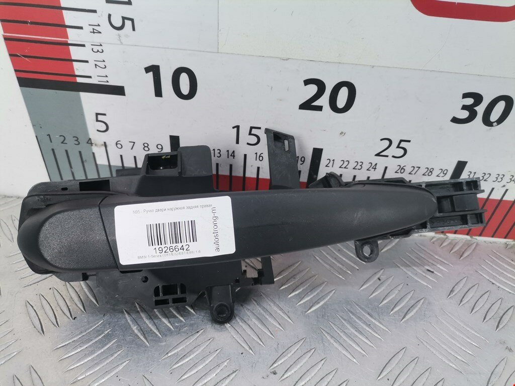 Ручка двери наружная задняя правая BMW 1-Series (E81/E82/E87/E88) 51217200936 арт. 1926642