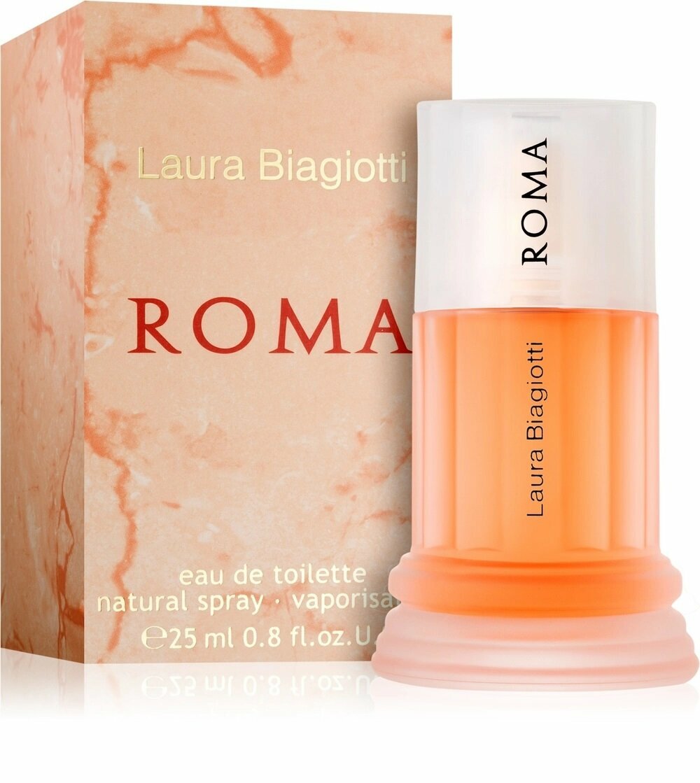 Туалетная вода Laura Biagiotti Roma Eau De Toilette 25 мл женская