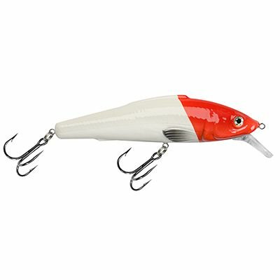 Воблер для рыбалки AQUA M-3-МШ 100mm, цвет 016 (red head), 1 штука