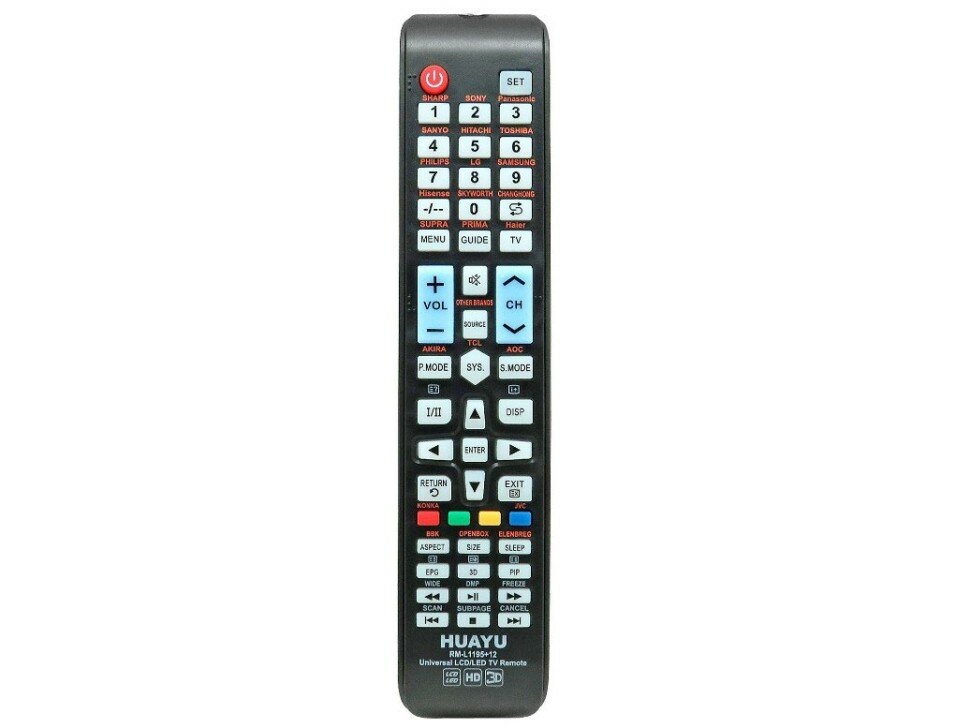 Пульт универсальный RM-L1195+12 (Huayu)