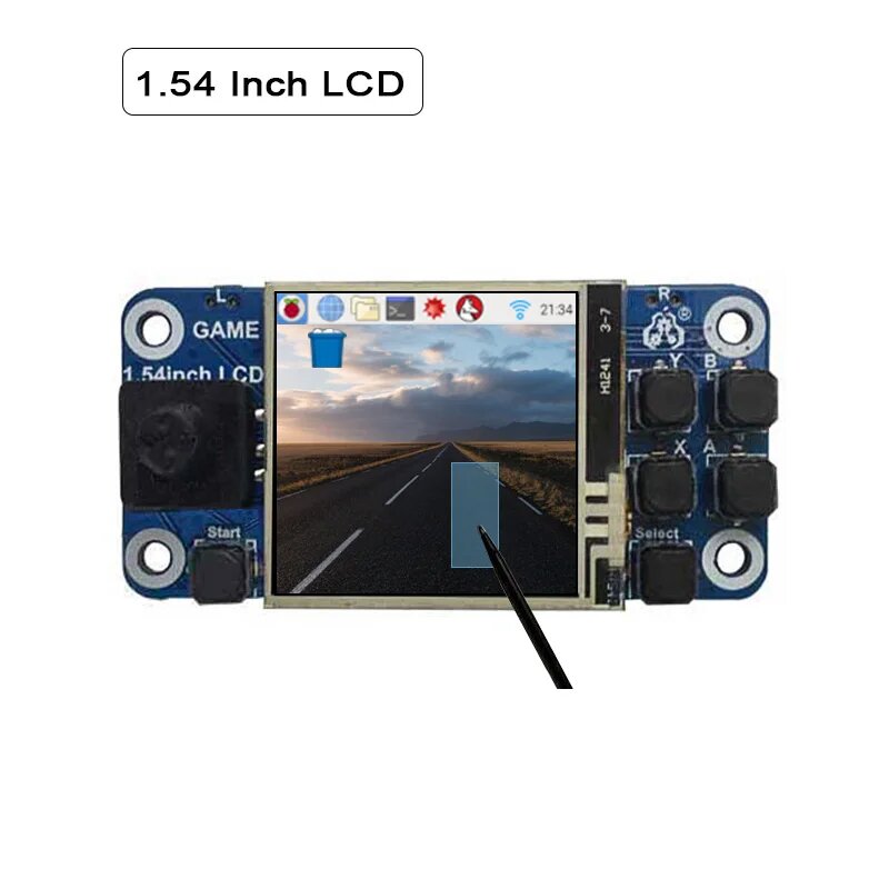 Caturda игровой дисплей для Raspberry Pi Zero 2W 1.54 Inch LCD