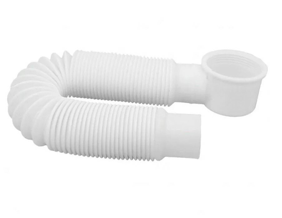 Гофра-сифон, для душевой кабины, универсальный, выпуск 40 мм