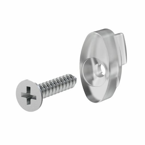 Alutech, Замок боковой с крепежом SP/56n, 313091000, 1 шт.