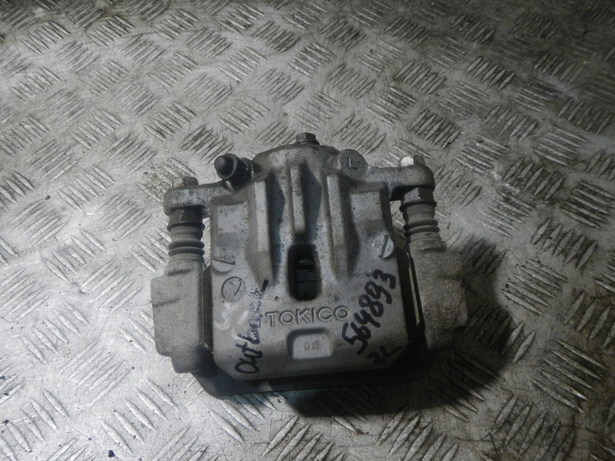 Б/У Суппорт Задний Левый, Subaru (Субару)-Outback (B13) (03-09) Subaru Outback (B13) (03-09) Без Видимых Повреждений. 56...