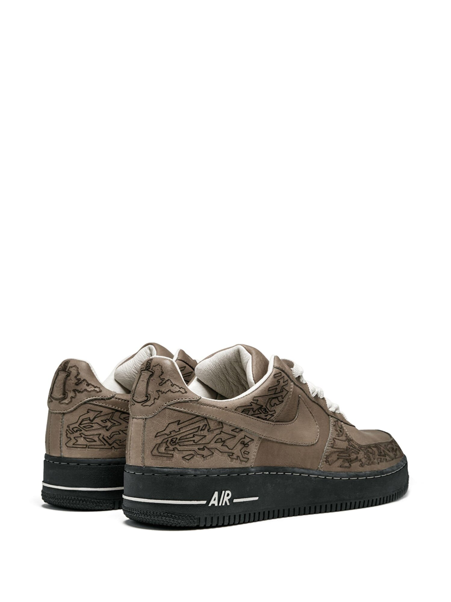 Кроссовки NIKE Air Force 1 Laser, размер 11 US, brown — фото 1