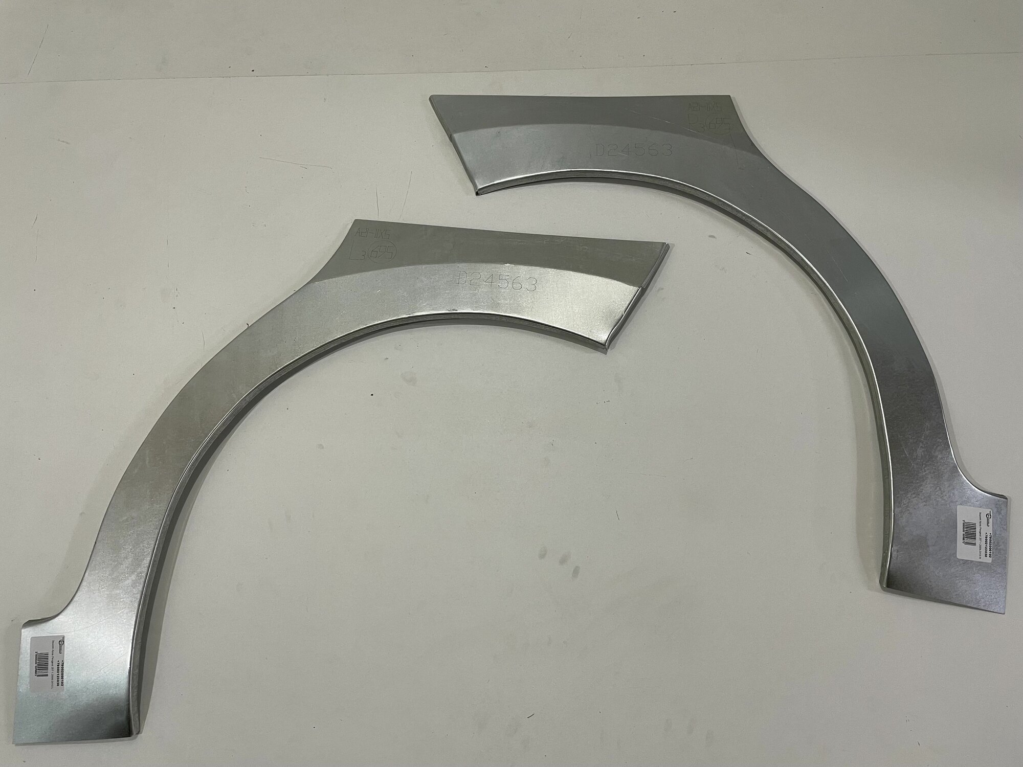 Комплект задних арок Peugeot 207 1 , для автомобиля Пежо 207 1 , арки для автомобиля