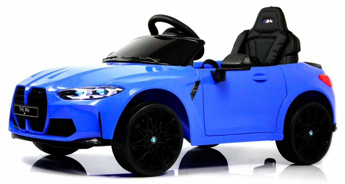 Детский электромобиль RiverToys BMW M4 (A004AA) Синий