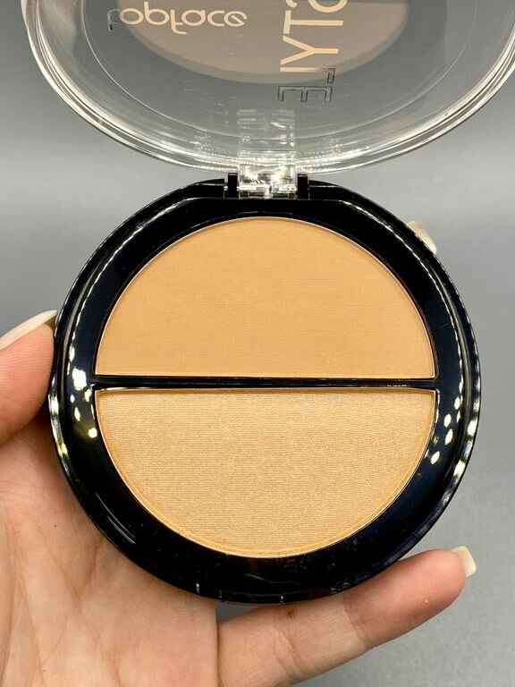 Topface Контуринг+хайлайтер PT262 Instyle Contour & Highlighter, тон 002