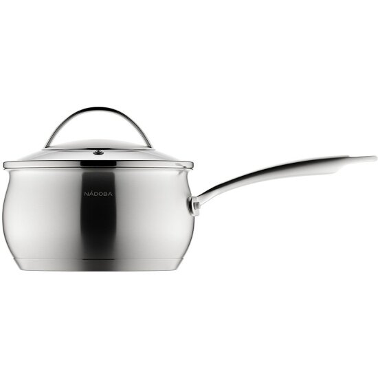 Ковш Nadoba LINDA, со стеклянной крышкой, 16 см/1,5 л (796014)