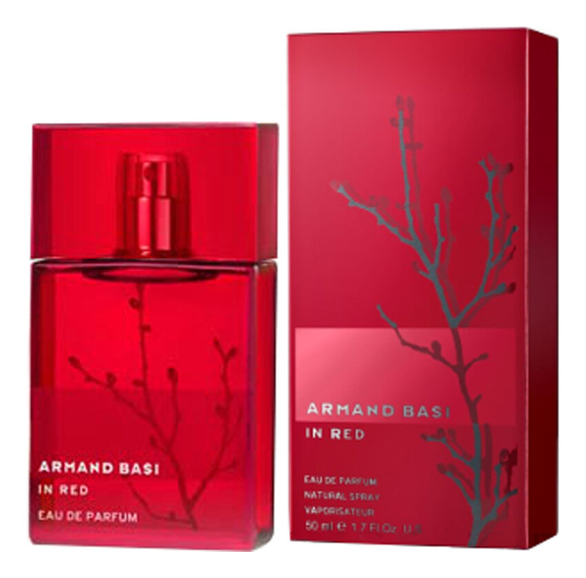 Armand Basi, In Red Eau De Parfum, 50 мл, парфюмерная вода женская