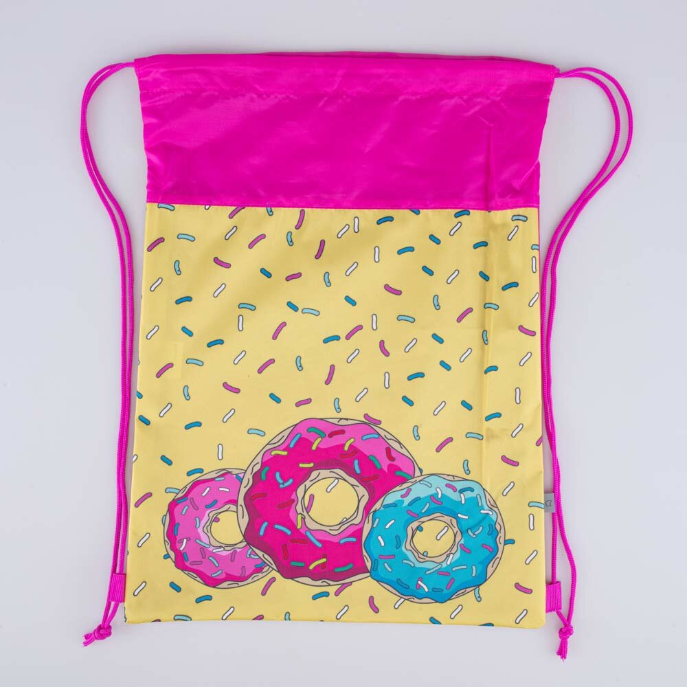 Мешок для сменной обуви Пончики котофей 02808165-20 размер разм.35*45
