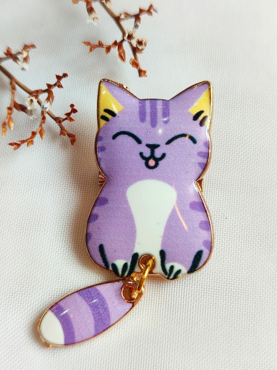 Брошь, эмаль