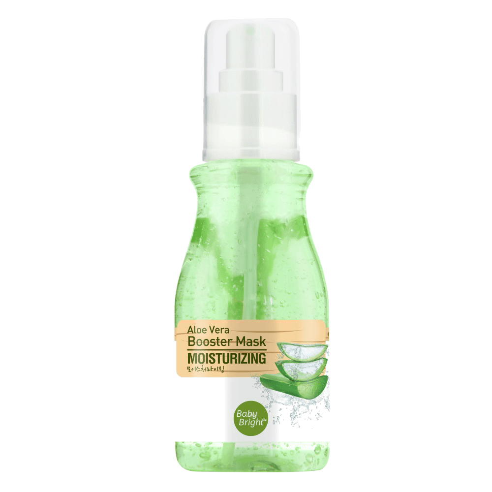 Ночная маска-бустер для лица и тела Baby Bright "Aloe Vera" с алоэ вера 140 мл.