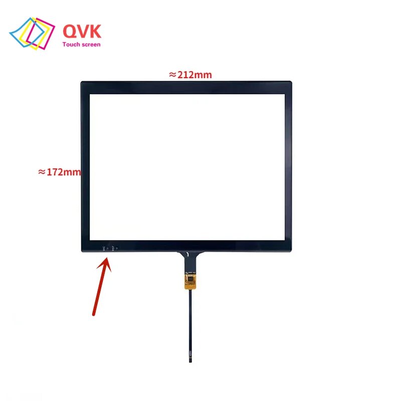 Планшетная сенсорная панель QVK для Teyes Tpro 2 212X171 mm