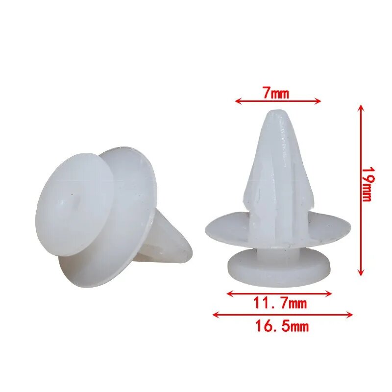 20 шт Автомобильные боковые юбки колеса арочные пластиковые крепежные зажимы для Mitsubishi Lancer Outlander Pajero ASX leopшен Zinger V31 V32 V33