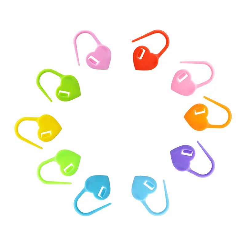 Пластиковые зажимы для вязания CHENAO, 100 шт.