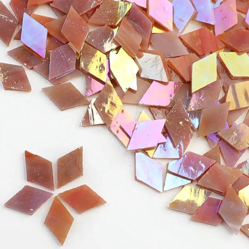 Мозаичная плитка из прозрачного стекла, 50 г, разноцветная мозаика, мозаика «сделай сам», камни для рукоделия, хобби, искусства, домашнее украшение для стен arte