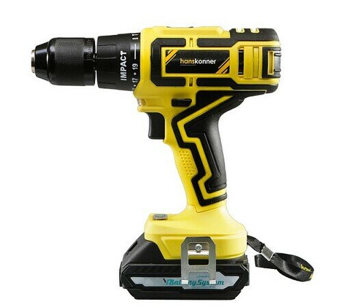 Аккумуляторная дрель-шуруповерт Hanskonner HCD1855RI