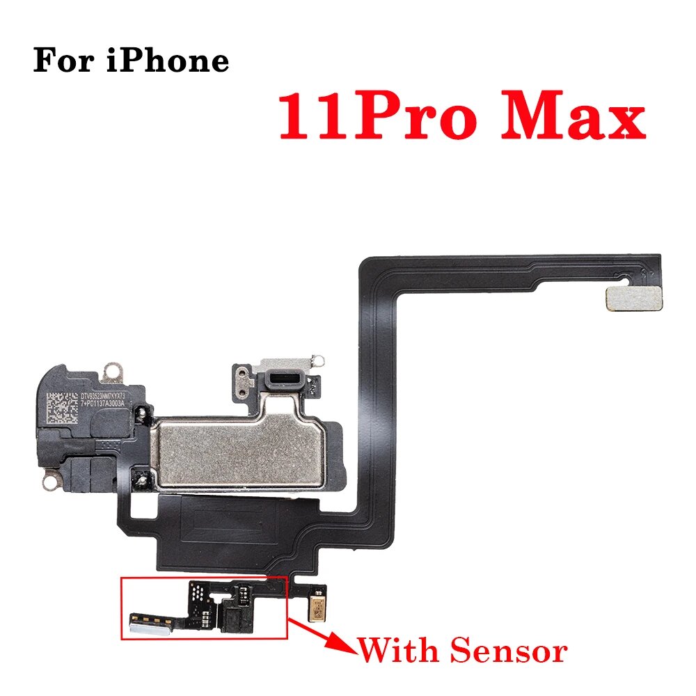 1 шт. наушник с датчиком приближения, гибкий кабель для iPhone X XR XS MAX 11 12 For iphone11pro max