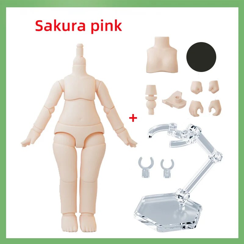 Тело куклы OB11 Sakura pink, розовый