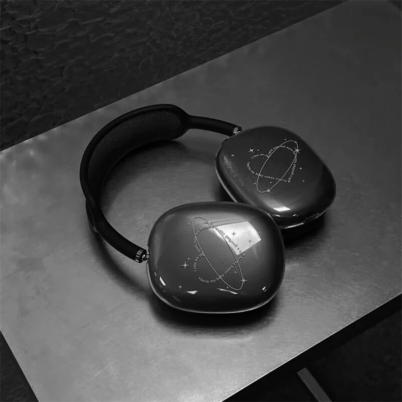 Супер защитный чехол для наушников Apple Airpods Max, мягкий прозрачный силиконовый чехол для наушников Airpods Max, аксессуары