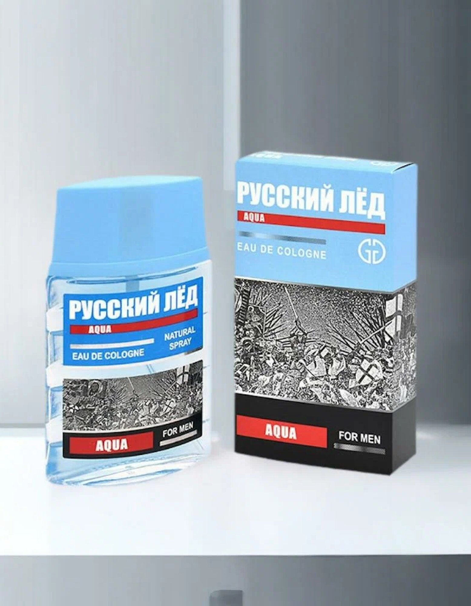 Туалетная вода мужская русский ЛЕД AQUA (Позитив парфюм), 60мл