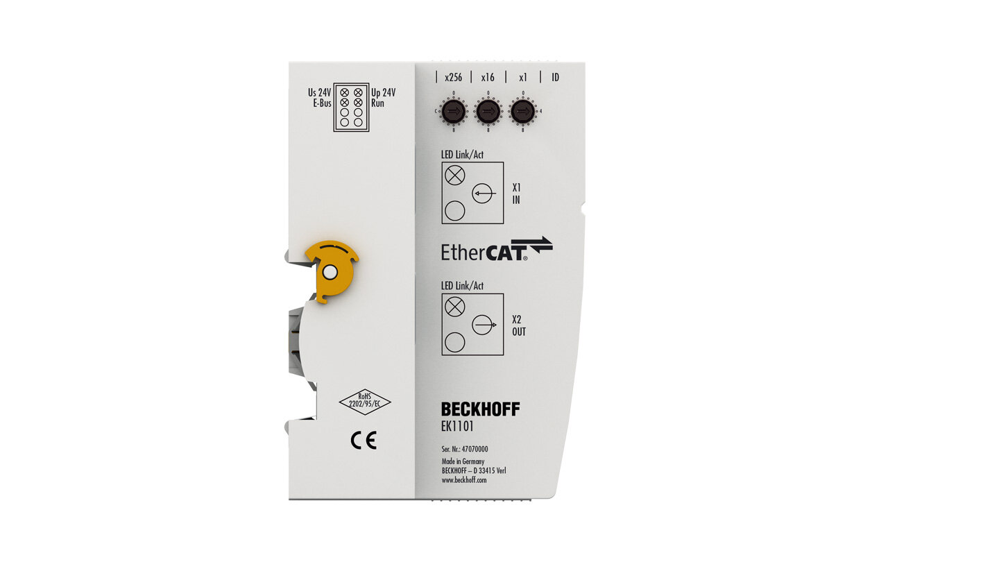 Модуль связи Beckhoff EK1101 100BASE-TX EtherCAT