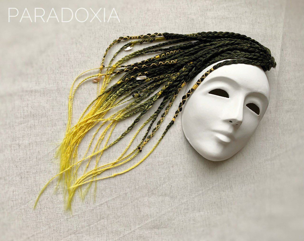 Комплект на андеркат дредокосы/косы-дреды, суперсофт, пушап, ручная работа, 30 с. е. штук