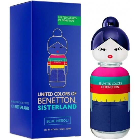 Женская туалетная вода Benetton Sisterland Blue Neroli, 80 мл