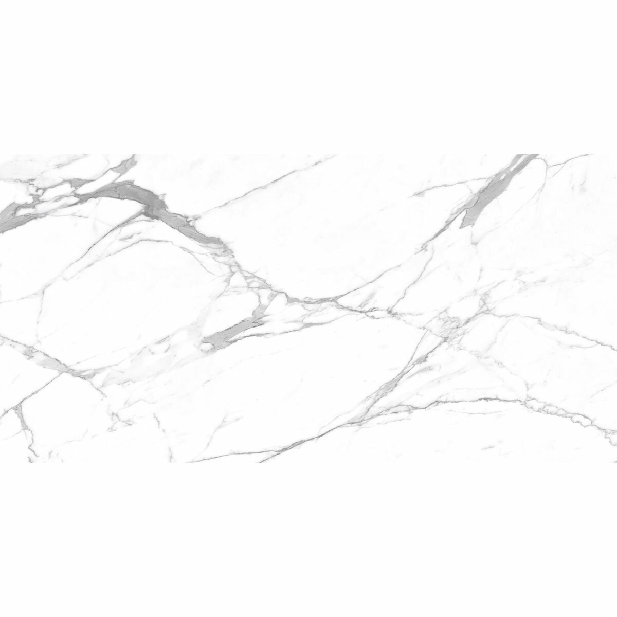 Керамогранит Ceradim (Керадим) Carrara Terrific Silver белый 60х120 см матовый (1.44 м2)