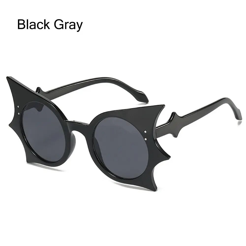 Солнцезащитные очки Black Gray в форме летучей мыши