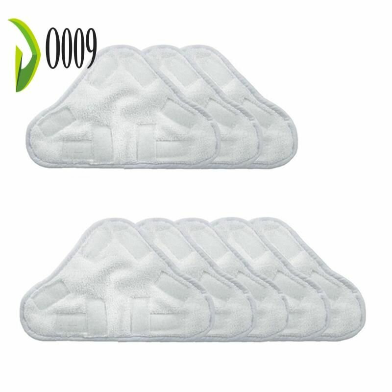 (K E Y V) 8 шт. Сменных салфеток из микрофибры совместим с паровой швабры тройными углами=v=