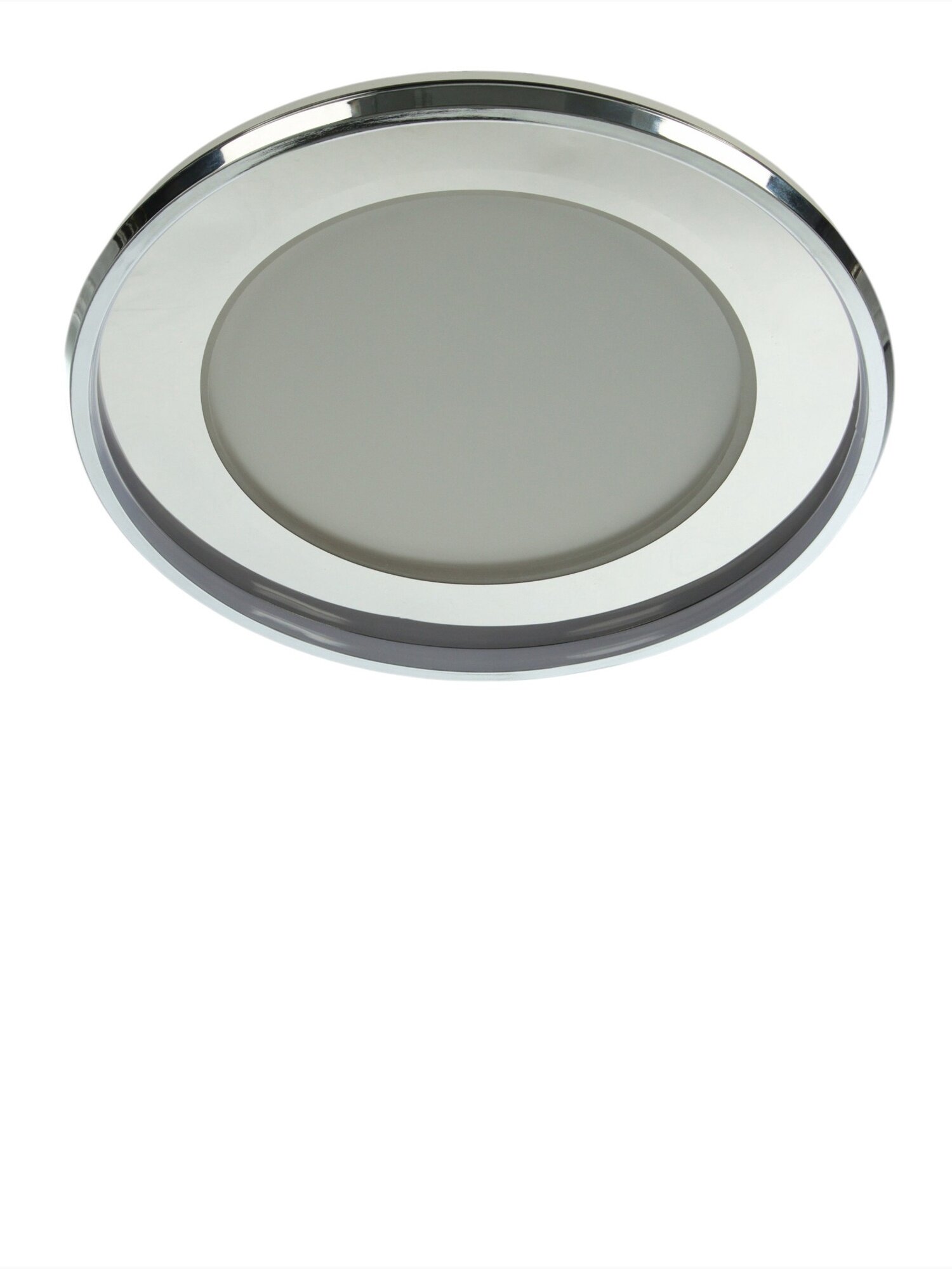 Люстра BayerLux Karin, Ø 50х6 см, 76 Вт, Led, 3000-6000К, хром