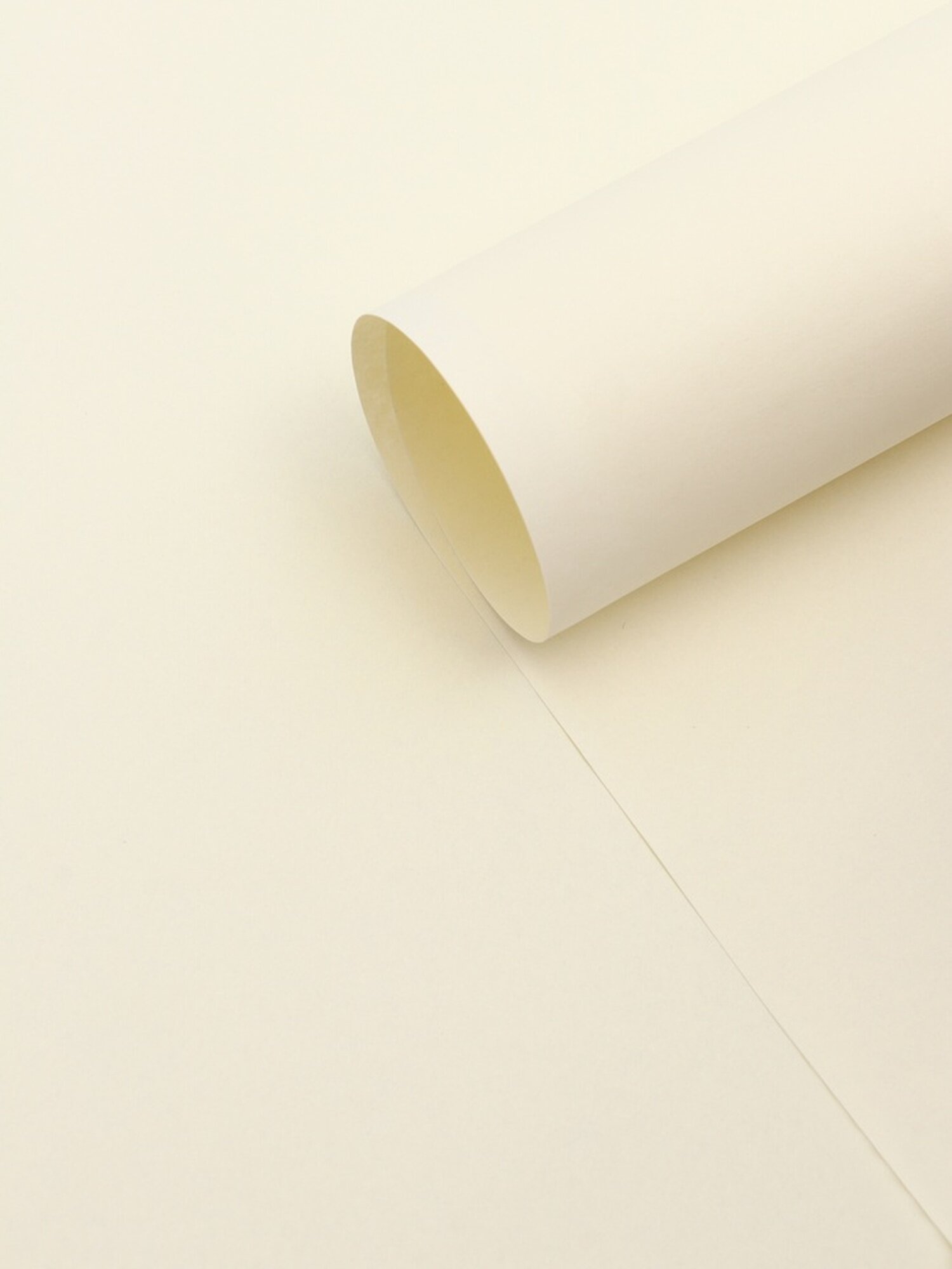 Упаковочная бумага Сима-ленд «Молочный», двусторонняя, 50×70 см