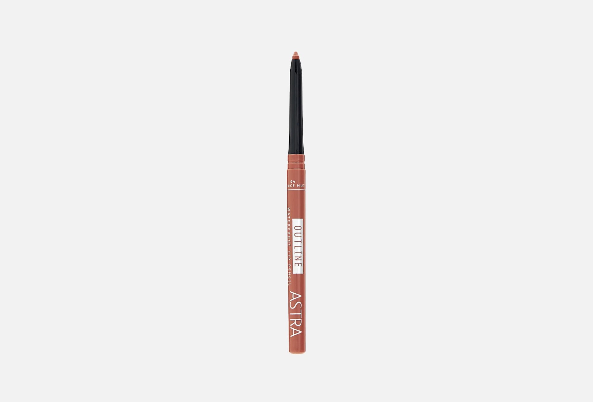 Astra Make-Up - Карандаш для губ Outline Waterproof Lip Pencil, 04 Fierce Nut