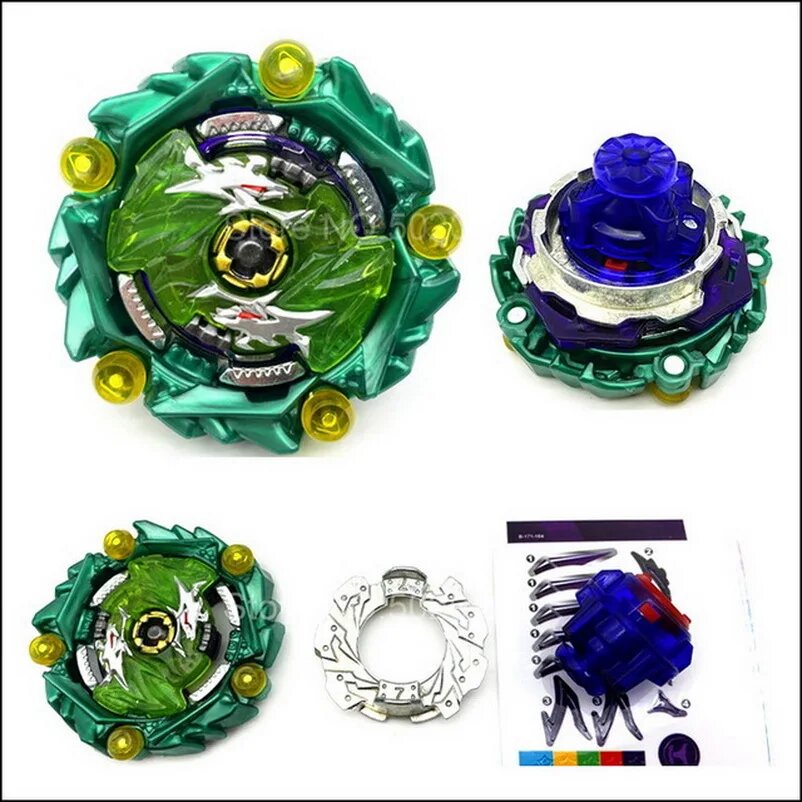 TAKARA TOMY Волчок 206 Bursts Металл Изумрудный, 171 C