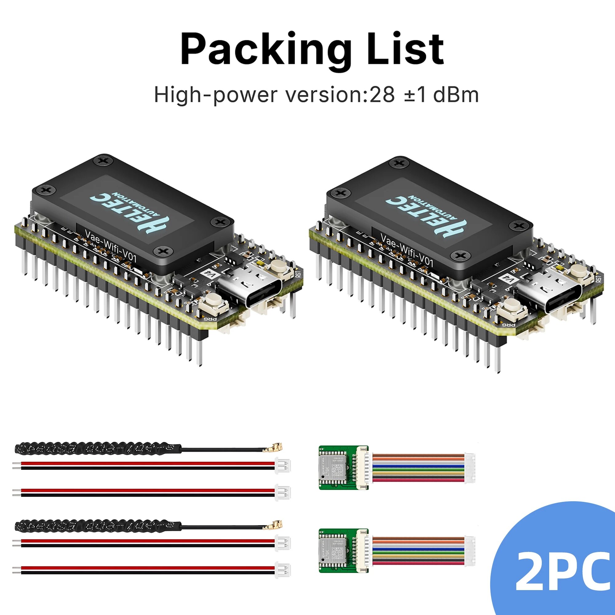 Heltec V4 ESP32 LoRa 32 Dev-Board with GPS (2PC)