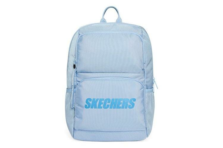 Рюкзак унисекс Skechers полиэстровый, светло-голубой